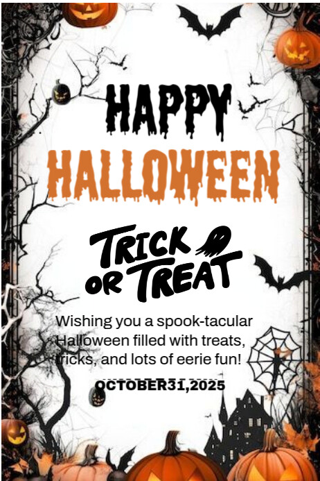 Halloween Template | PosterMyWall