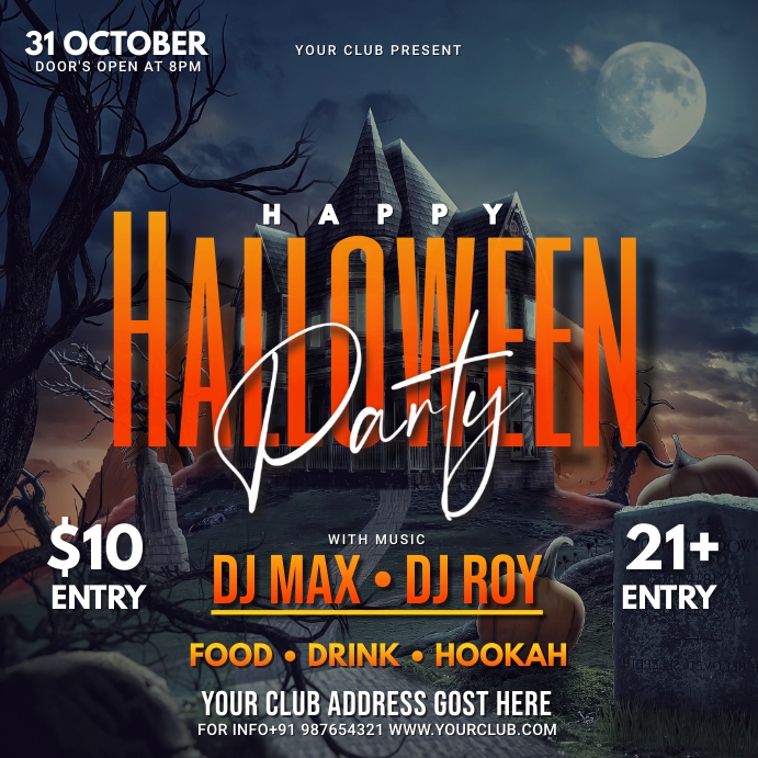 Copy of Halloween | PosterMyWall