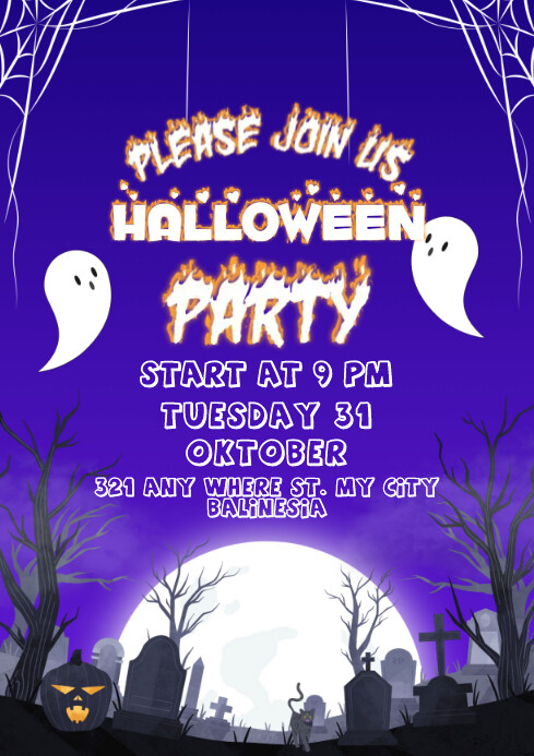 halloween Template | PosterMyWall