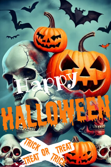 Halloween design template | PosterMyWall
