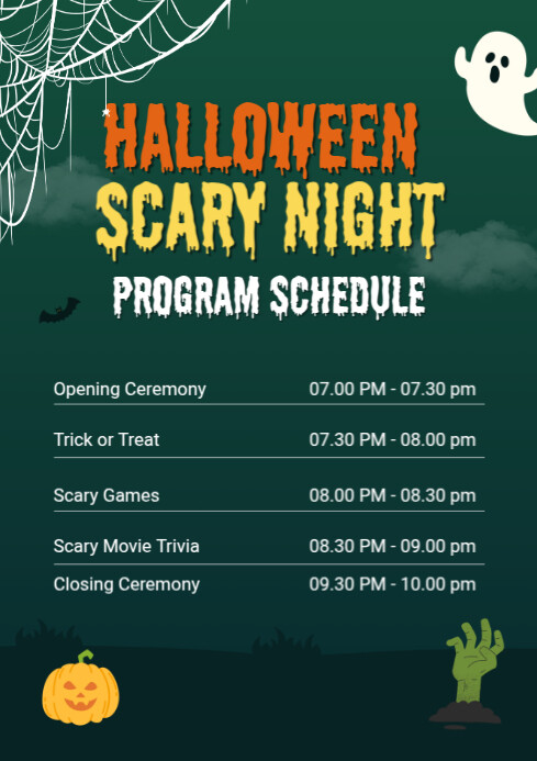 Halloween Template | PosterMyWall