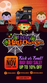 HALLOWEEN SALE Template | PosterMyWall
