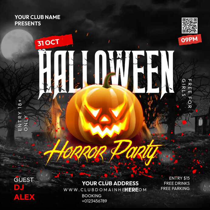 Copy of HALLOWEEN | PosterMyWall