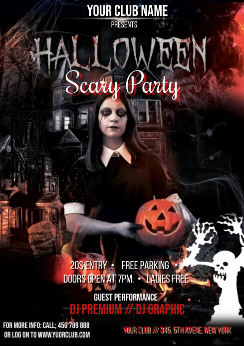 Halloween Template | PosterMyWall