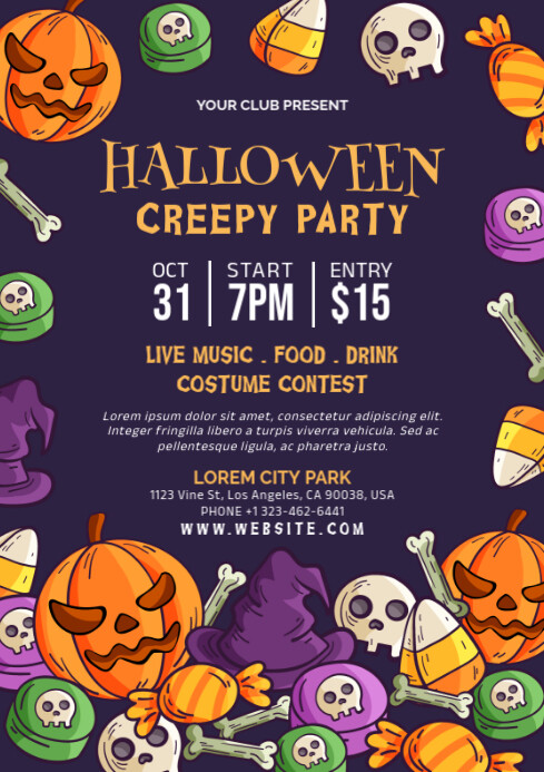 halloween Template | PosterMyWall