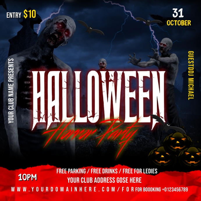 Copy of HALLOWEEN | PosterMyWall