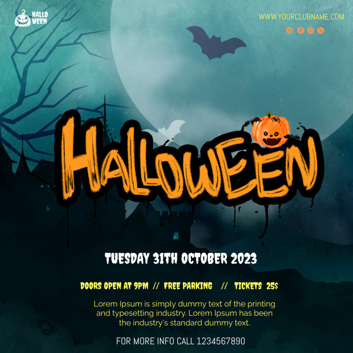 Copy of HALLOWEEN | PosterMyWall