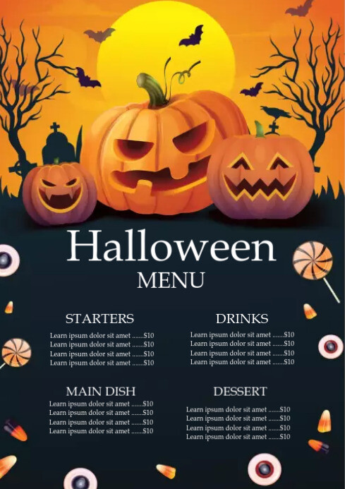 Halloween Template | PosterMyWall