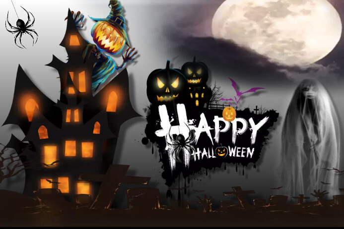 Halloween Template | PosterMyWall