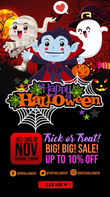 Halloween Template | PosterMyWall