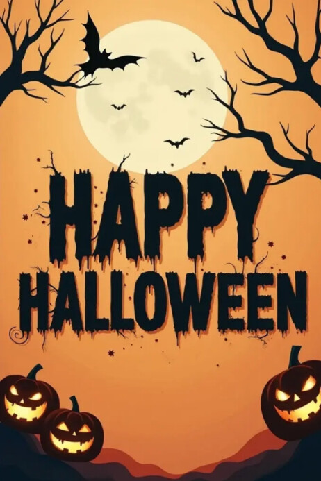 Halloween Template | PosterMyWall