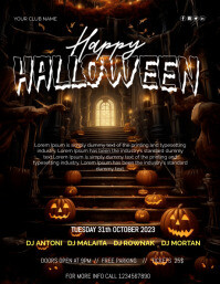 Halloween Ghost Tour Flyer Template | PosterMyWall