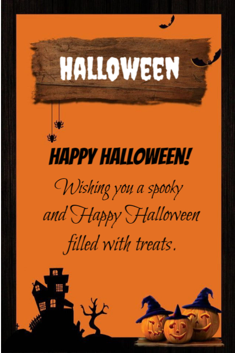 Halloween Template | PosterMyWall