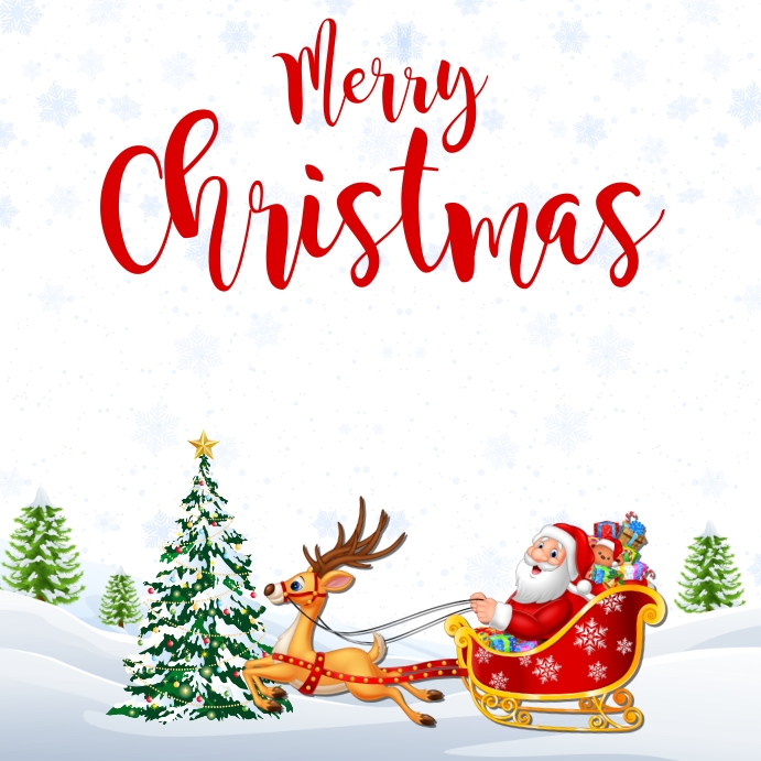 Plantilla de Feliz Navidad | PosterMyWall