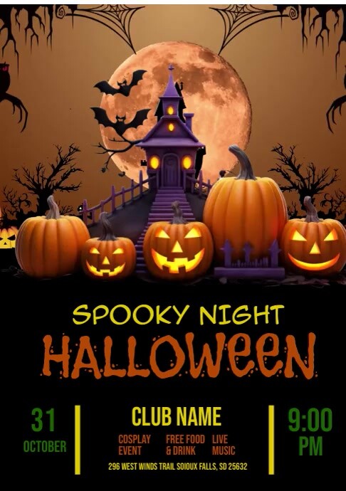 halloween Template | PosterMyWall