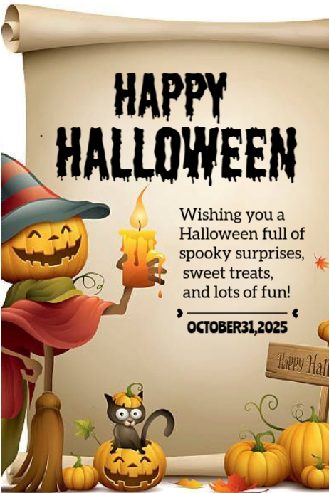 Halloween Template | PosterMyWall