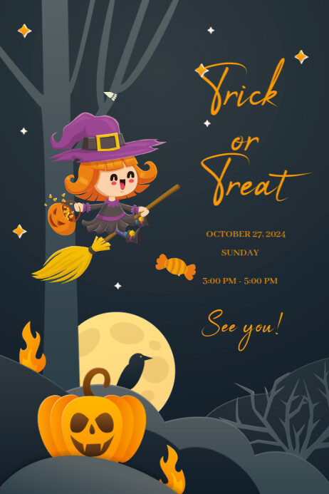 Halloween Template | PosterMyWall