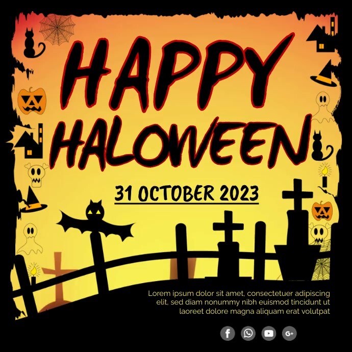 Copy of halloween | PosterMyWall