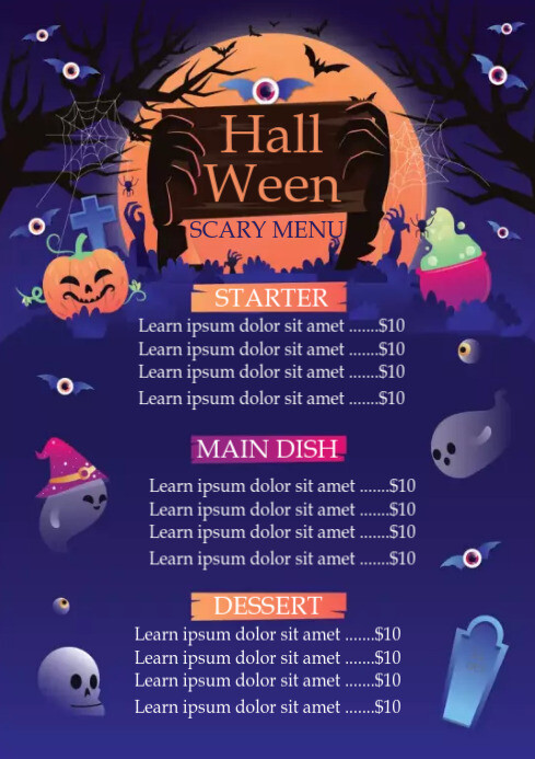Halloween Template | PosterMyWall