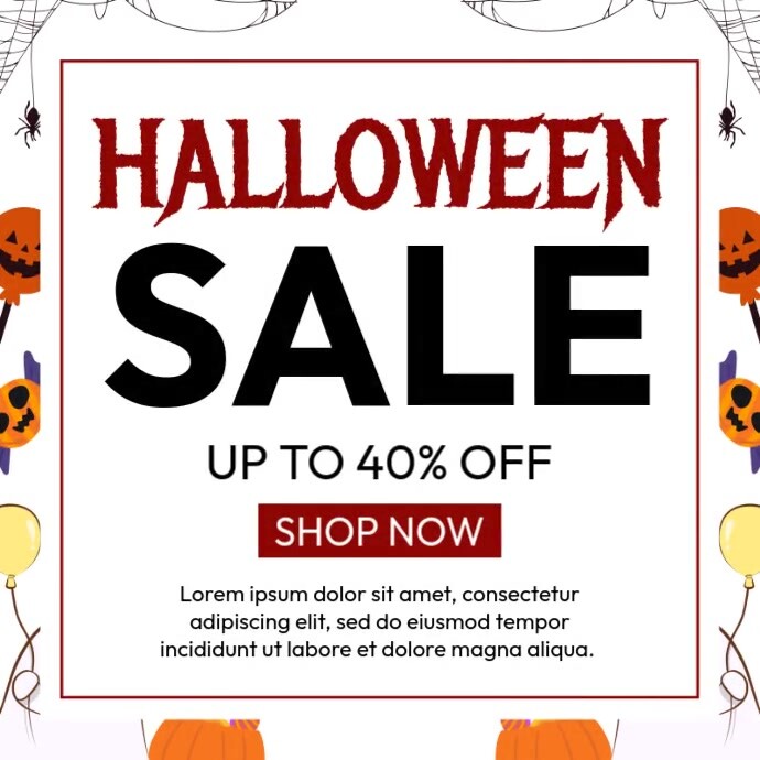 Halloween Discount Template | PosterMyWall