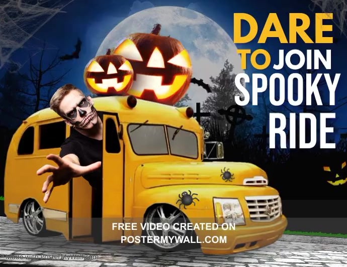 Halloween drive Template | PosterMyWall