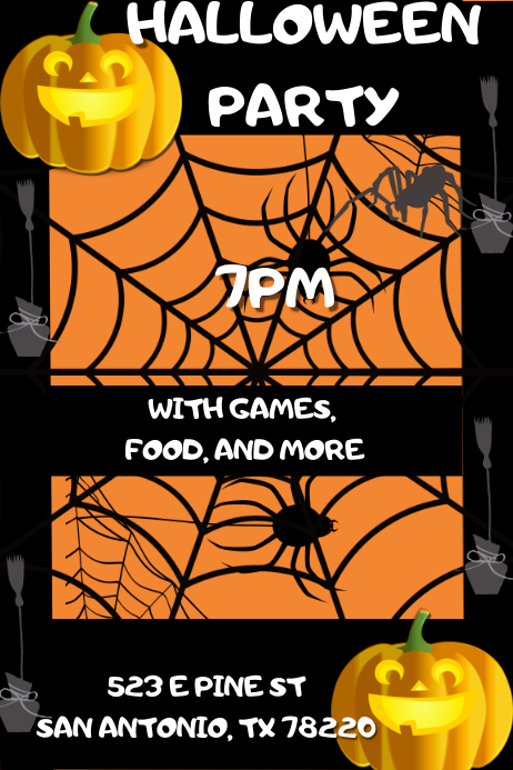 Halloween Event Template | PosterMyWall