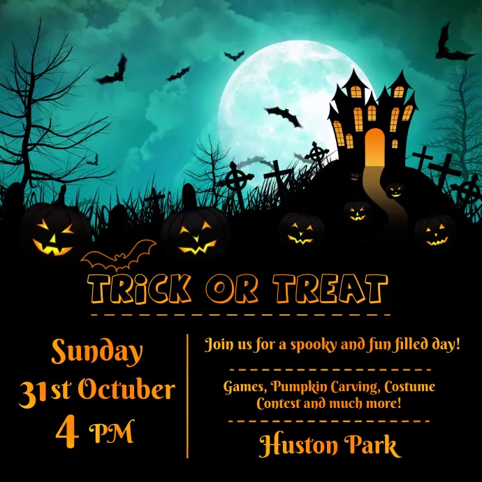 Halloween event Template | PosterMyWall