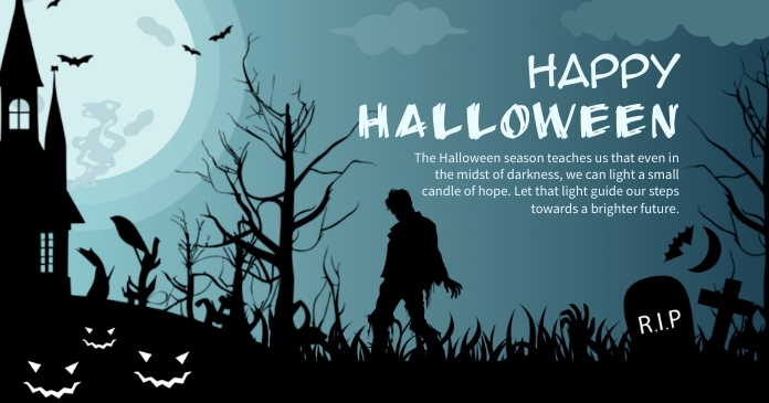 Halloween Facebook Post Template | PosterMyWall