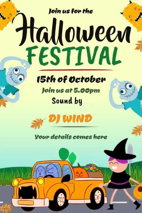 halloween festival poster Template | PosterMyWall