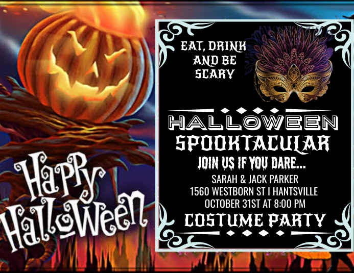 Halloween flyer (1) Template | PosterMyWall