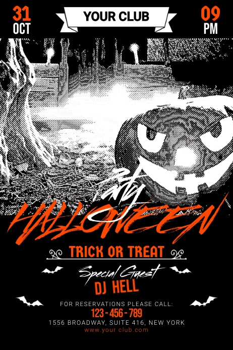 Halloween Flyer Template | PosterMyWall
