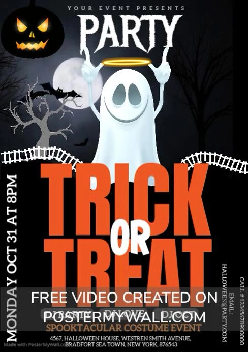 Halloween Flyer Template | PosterMyWall