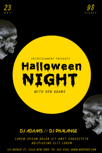 Halloween Fundraiser Template | PosterMyWall