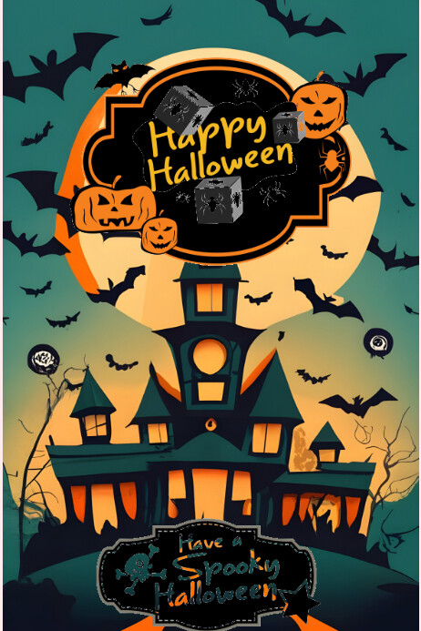 Plantilla de Halloween flyer template | PosterMyWall