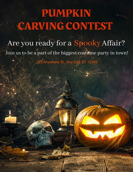 Halloween Flyers Template | PosterMyWall