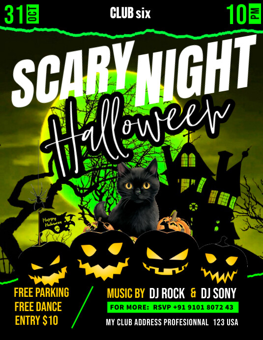 halloween flyers Template | PosterMyWall