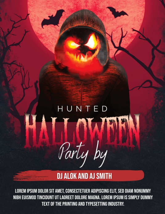 Halloween flyers Template | PosterMyWall