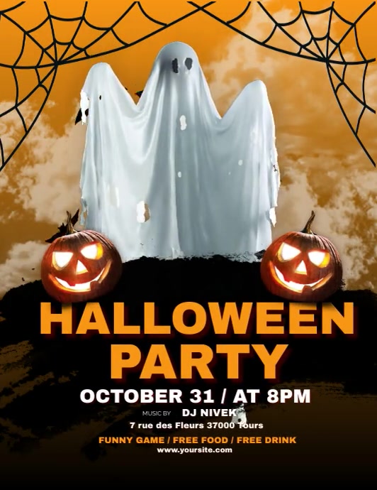 Halloween Flyers Template (2) | PosterMyWall