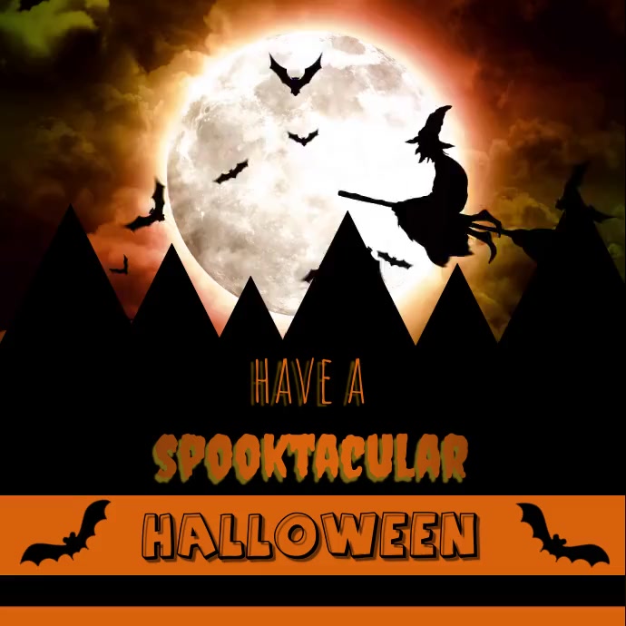 Halloween greeting Template | PosterMyWall