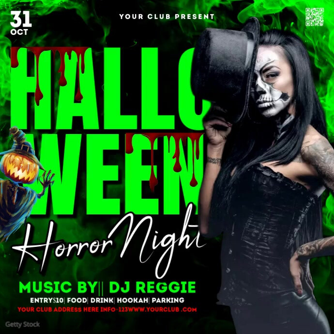Halloween horror night Template | PosterMyWall