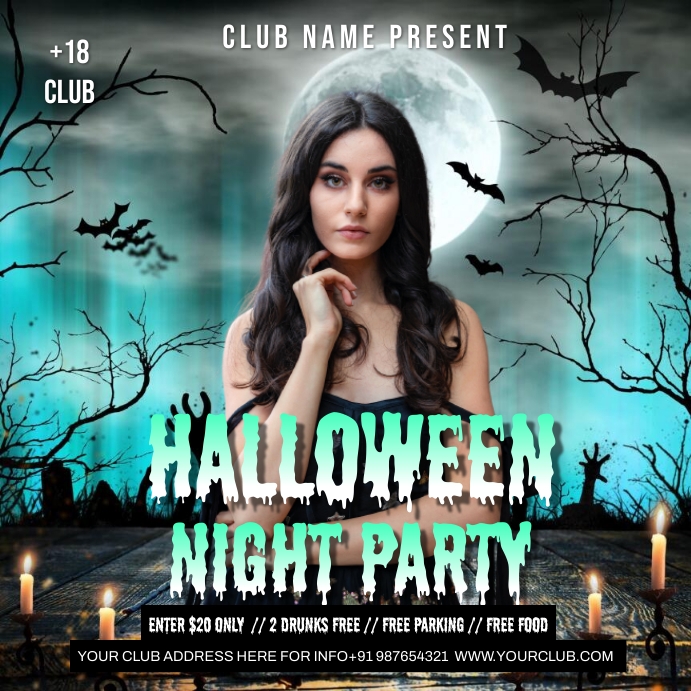 Copy of Halloween Horror Party | PosterMyWall
