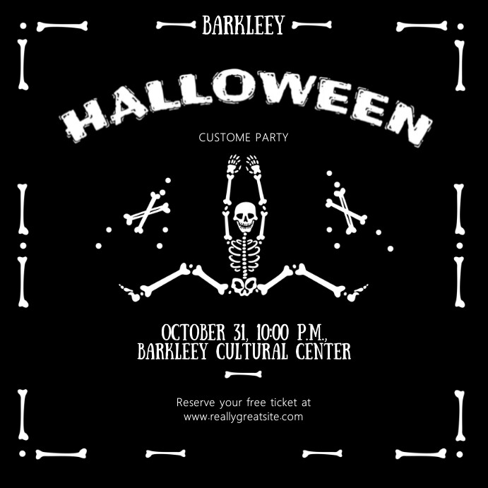 Halloween IG Post Template | PosterMyWall