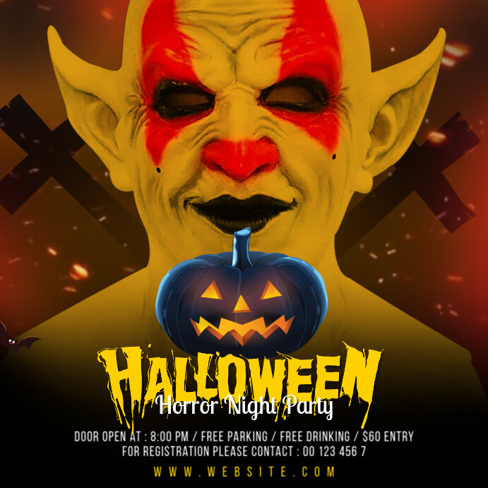 Halloween Instagram Post Template | PosterMyWall