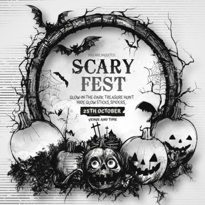 Halloween Instagram Post Template | PosterMyWall