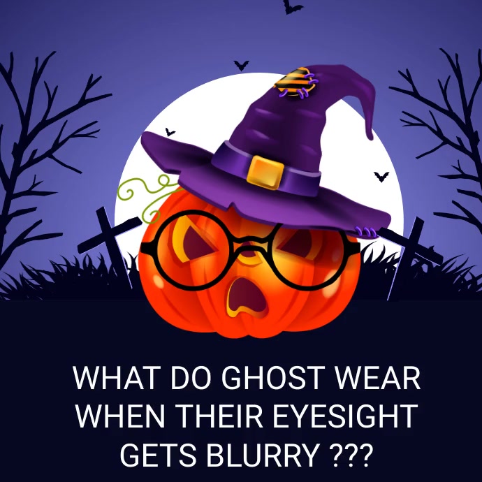 Halloween jokes Template | PosterMyWall