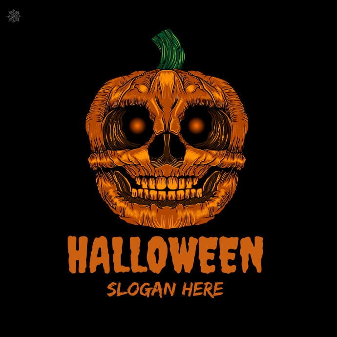 Halloween logo Template | PosterMyWall