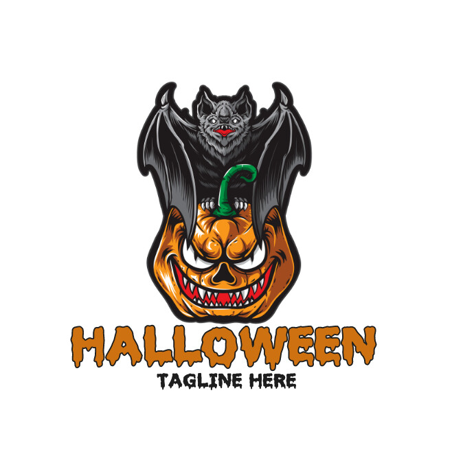 Halloween logo Template | PosterMyWall