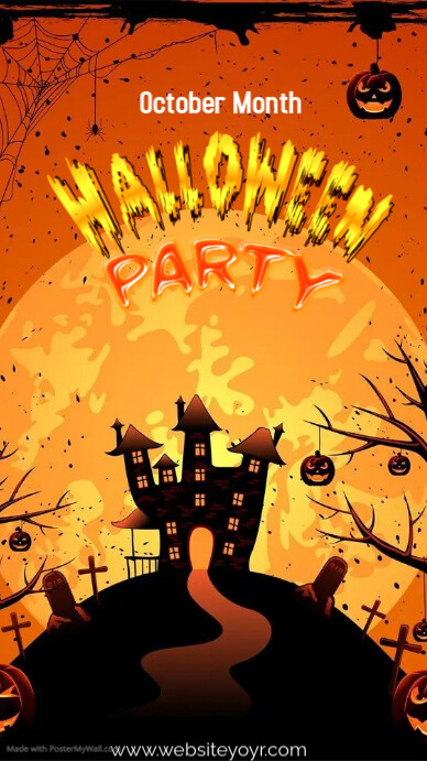 Halloween month Template | PosterMyWall