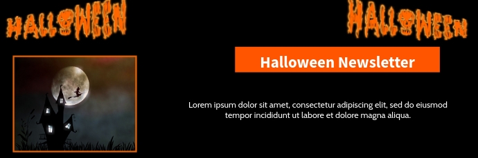 halloween newsletter Template | PosterMyWall