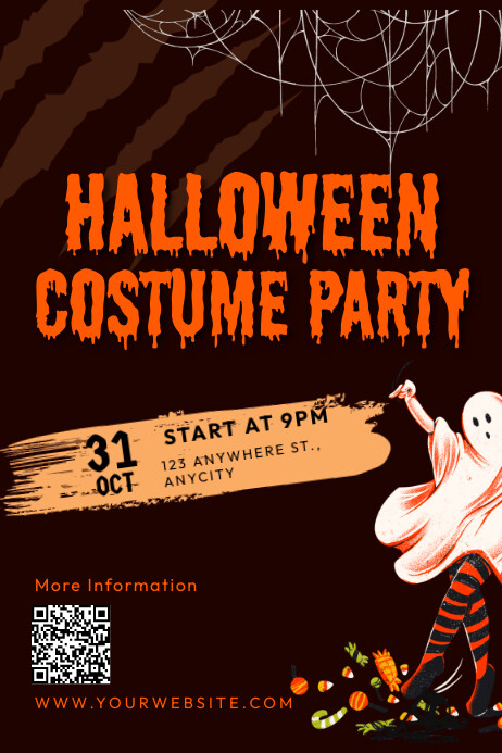 Halloween Party Template | PosterMyWall